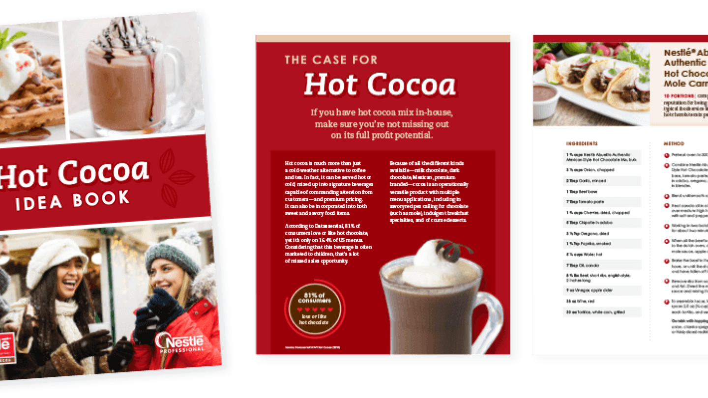 New Ideas That Satisfy Cocoa Cravings | Nestlé Professional