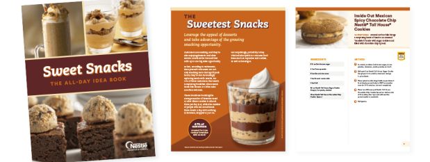 Sweet Snacks Around the Clock. Get the Free eBook | Nestlé Professional
